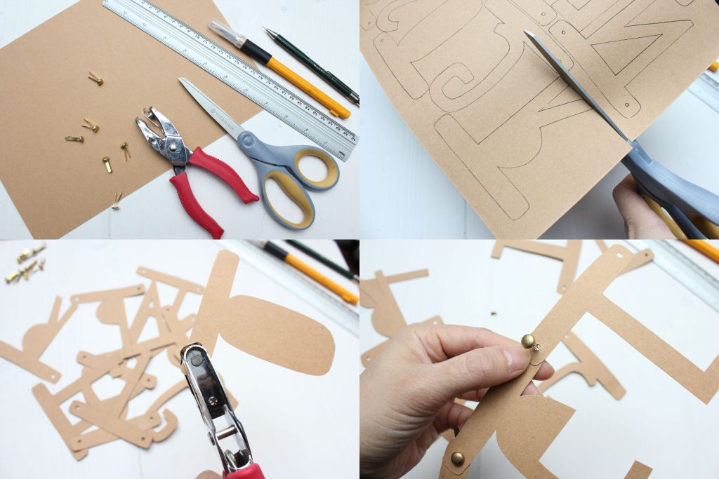 DIY Spring Letter Banner